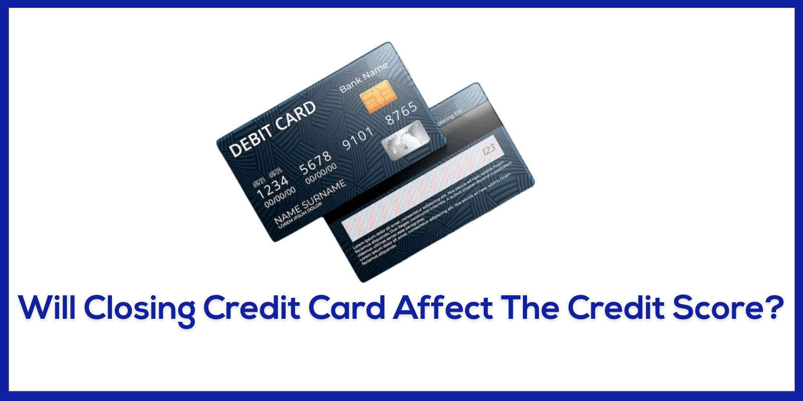 Technically speaking, cancelling a credit card account has no direct ...